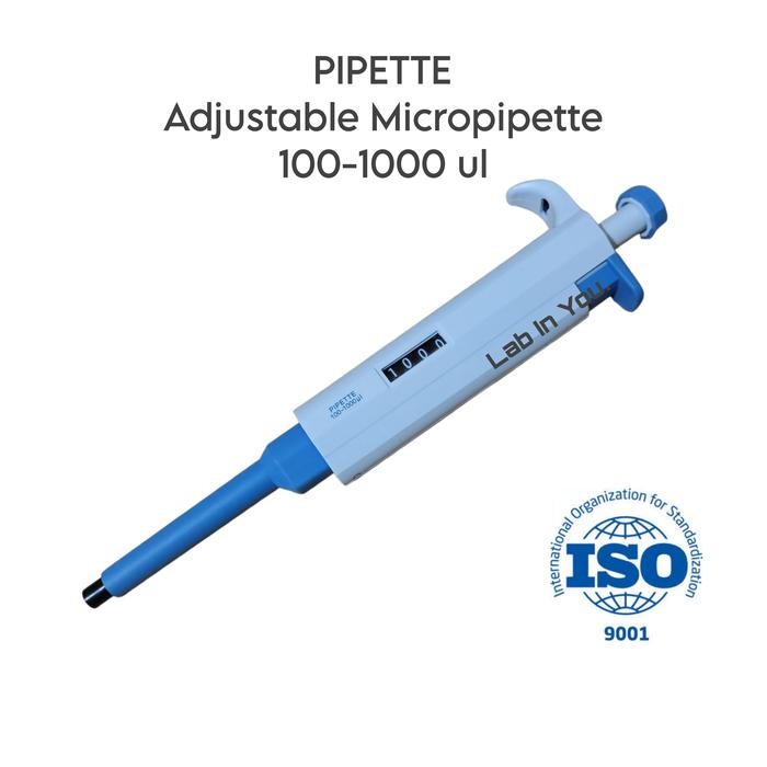 Jual Mikropipet 100-1000 ul/ Adjustable Micropipette PIPETTE ...