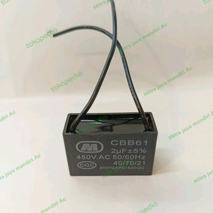 Jual Capacitor CBB61 2uf/450v - Jakarta Barat - Mitra jaya mandiri Ac ...