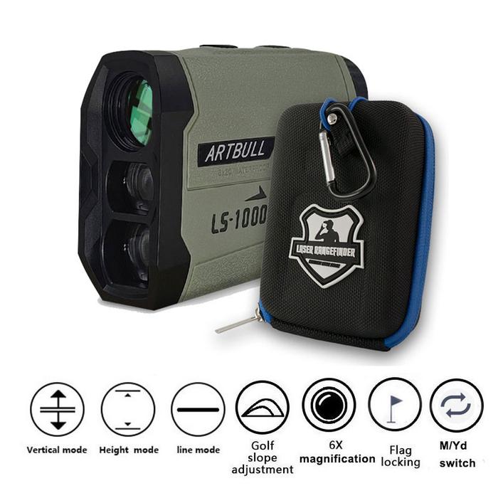 Jual Teropong Laser Rangefinder Golf Telescope 6X Optical Zoom 1000 ...