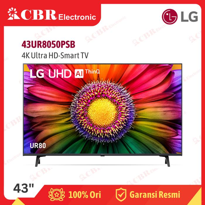 Jual LG 43 Inch LED TV 43UR8050PSB (4K UHD - Smart TV) - Kota Batam ...
