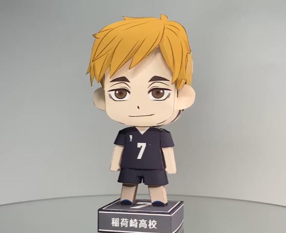 Jual ChiBi Atsumu Miya Haikyu Papercraft - Kab. Bekasi - Papercraft ...