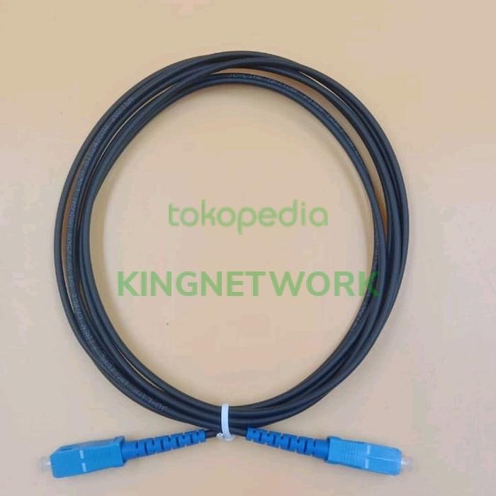 Jual Patch cord Outdoor/indoor Sc-Sc UPC 3Mm 3 Meter Simpelx -Hitam - Jakarta Utara ...