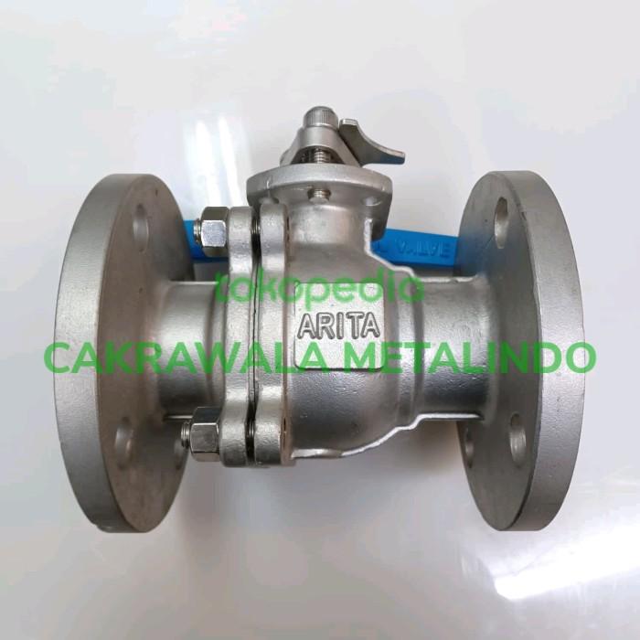 Jual ARITA BALL VALVE SS304 JIS 10K 3 INCH STAINLESS SS 304 - Jakarta ...
