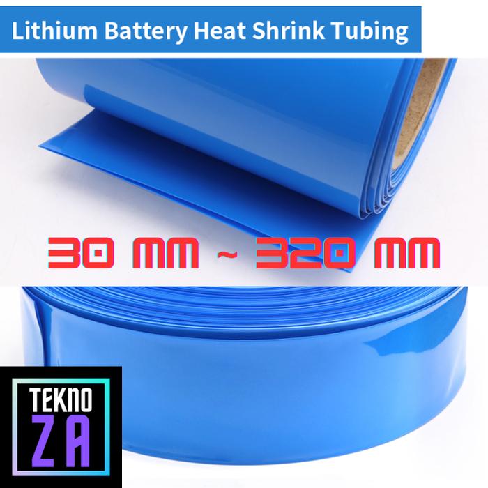 Jual PVC Heat Shrink Tube 30mm ~ 650mm Heatshrink Insulator Baterai ...
