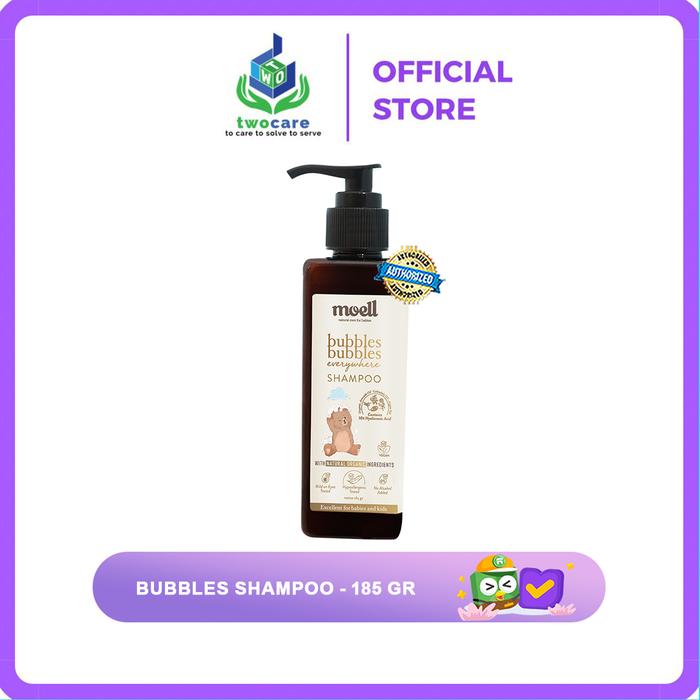 Jual Moell Bubbles Everywhere Shampoo 185gr / Shampoo Anak - - TWOCARE ...