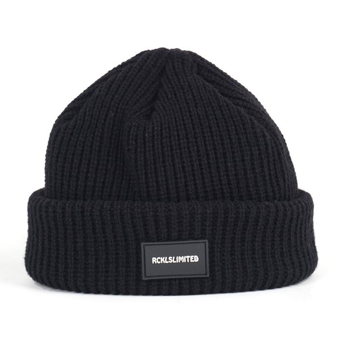 Promo RCKLS. Topi Kupluk Pria Wanita Stark Long Black | Beanie High ...