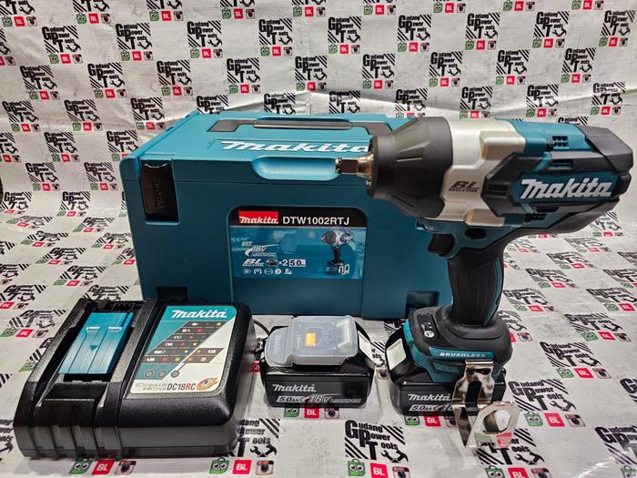 Jual Mesin Impact Wrench Baterai Cordless 18V Makita DTW1002 DTW 1002 ...