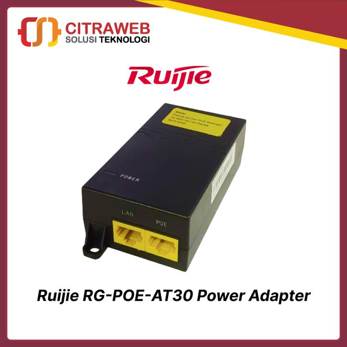 Jual Ruijie RG-POE-AT30 PoE Adapter Gigabit RG POE AT30 - Kab. Sleman - Citraweb | Tokopedia