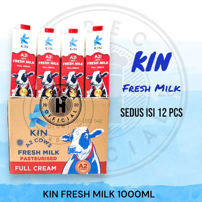 Jual SUSU KIN FRESH MILK 1 DUS | FRESHMILK KIN 1 KARTON - Kota Bandung - Horeca Bandung | Tokopedia