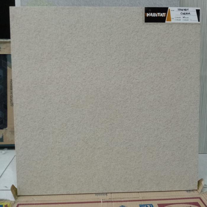 Jual KERAMIK LANTAI HABITAT 50x50 HALSTEN CREAM - Kota Medan - JSA Medan | Tokopedia