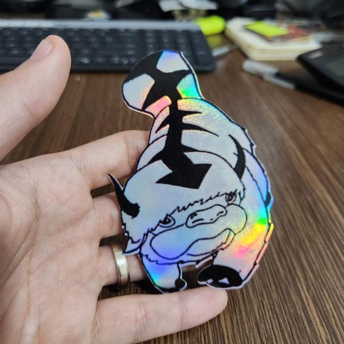Jual Sticker Hologram Anime - PSH1745 - Appa Avatar - Jakarta Utara ...