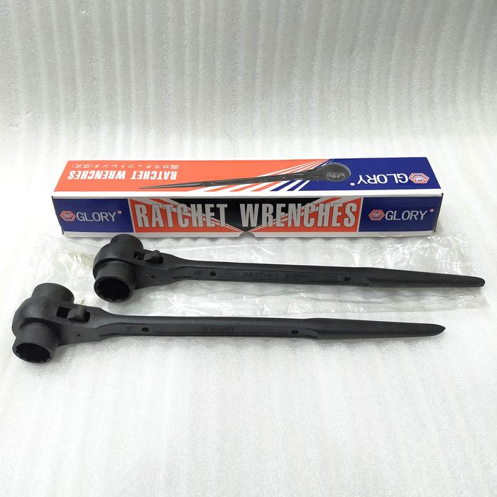 Jual Kunci Scaffolding 21 x 22 GLORY Double Socket Ratchet Wrench ...