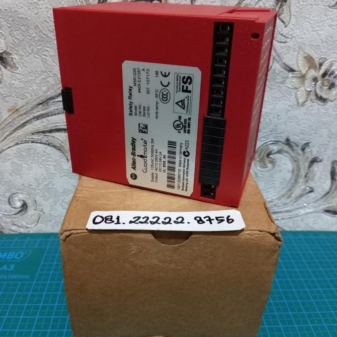 Jual Allen Bradley Msr122E Guard Master Safety Relay - Jakarta Barat ...