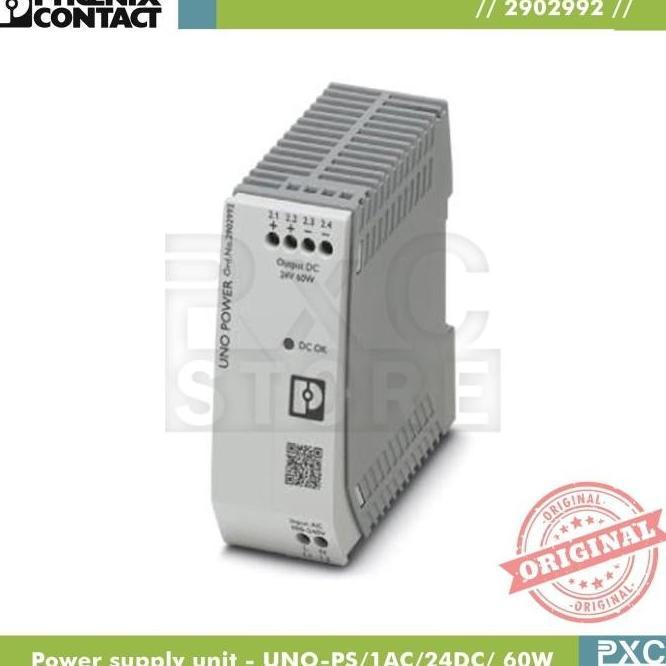 Jual Original Phoenix Contact - Power Supply Unit - Uno-Ps/1Ac/24Dc ...