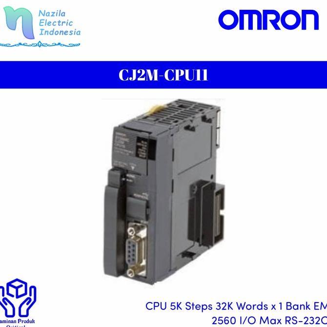 Jual Omron Plc Cj2M-Cpu11 Cj2 Series Cj2Mcpu11 Unit Pulse I/O Original - Jakarta Barat ...