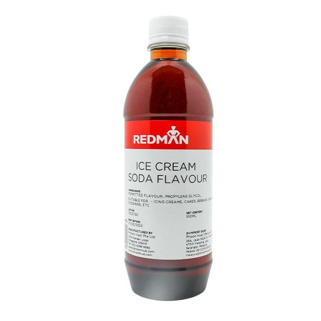 Jual REDMAN ICE CREAM SODA FLAVOUR 510ML PERISA ES KRIM PERISA MAKANAN ...