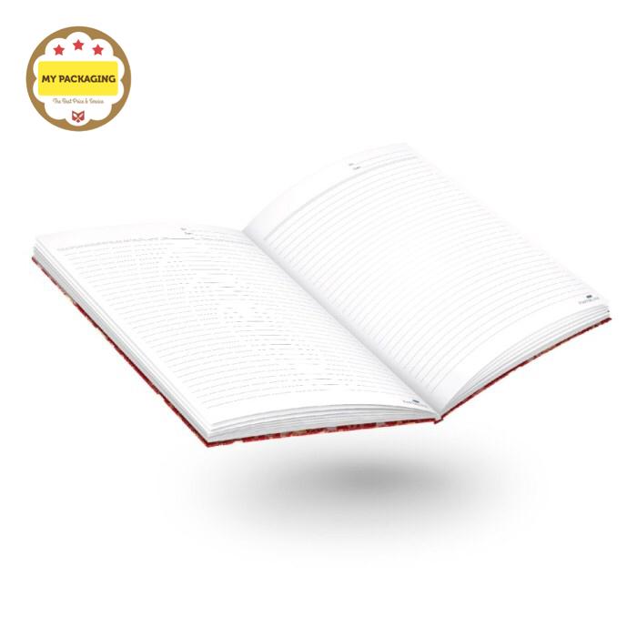 Jual Buku Hard Cover Paperline Ukuran Folio F4 200 Lembar Notebook 1 ...