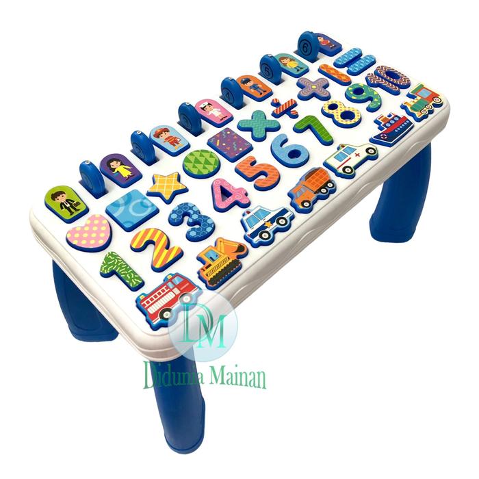 Jual Mainan Edukasi Anak Meja Puzzle Angka Pancingan Ikan Magnet Di ...