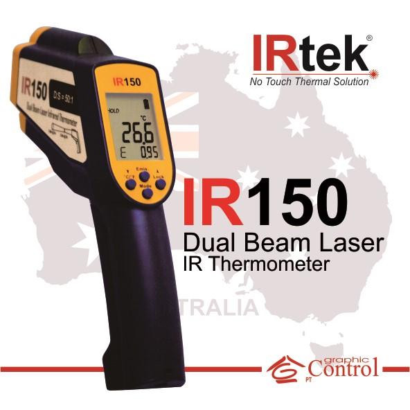 Jual IR150 Dual Laser Infrared Thermometer IRtek Termometer Infra Merah ...