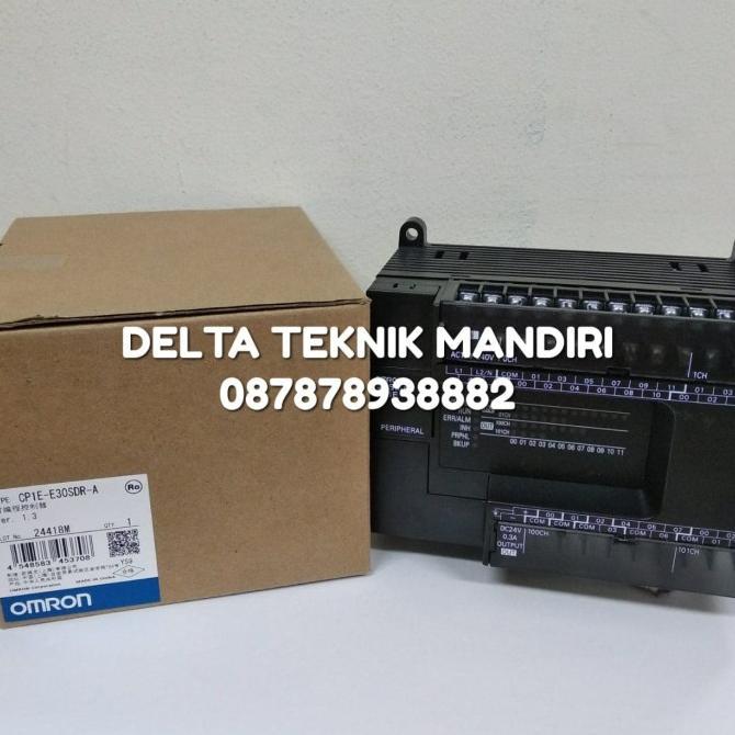 Jual Plc Omron Cp1E-E30Sdr-A 18 Inputs 12 (Relay) Outputs - Jakarta Barat - Industrial ...