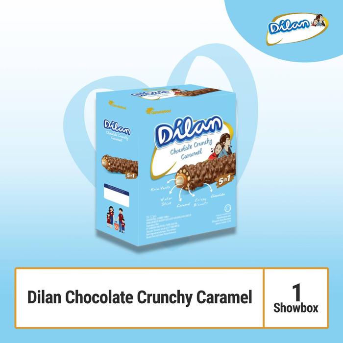 Promo Dilan Chocolate Crunchy Caramel - Biskuit / Wafer Coklat ...