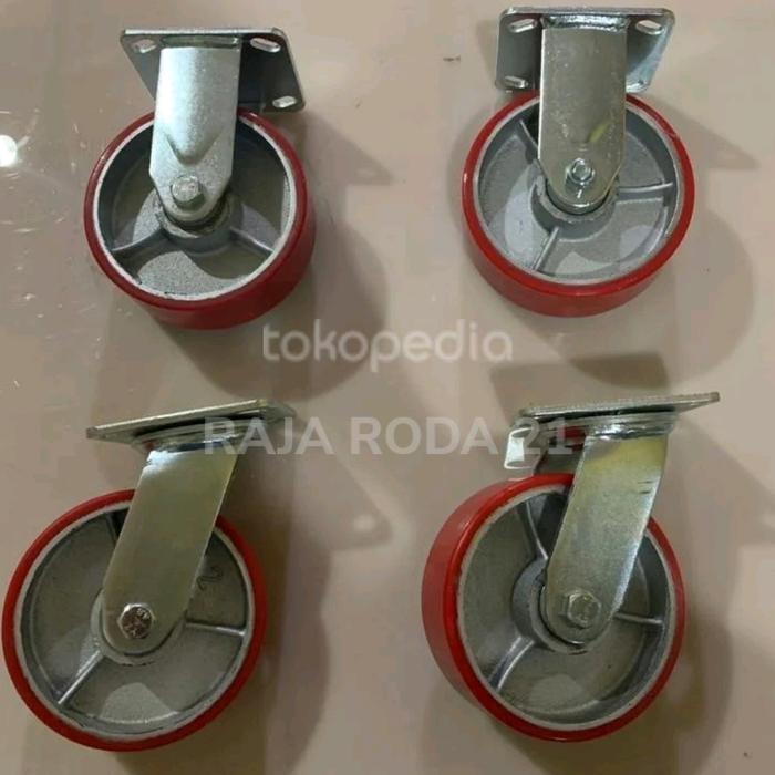 Jual RODA PU HEAVY DUTY 5"INCH (HIDUP/MATI) - Jakarta Barat - RAJA RODA ...