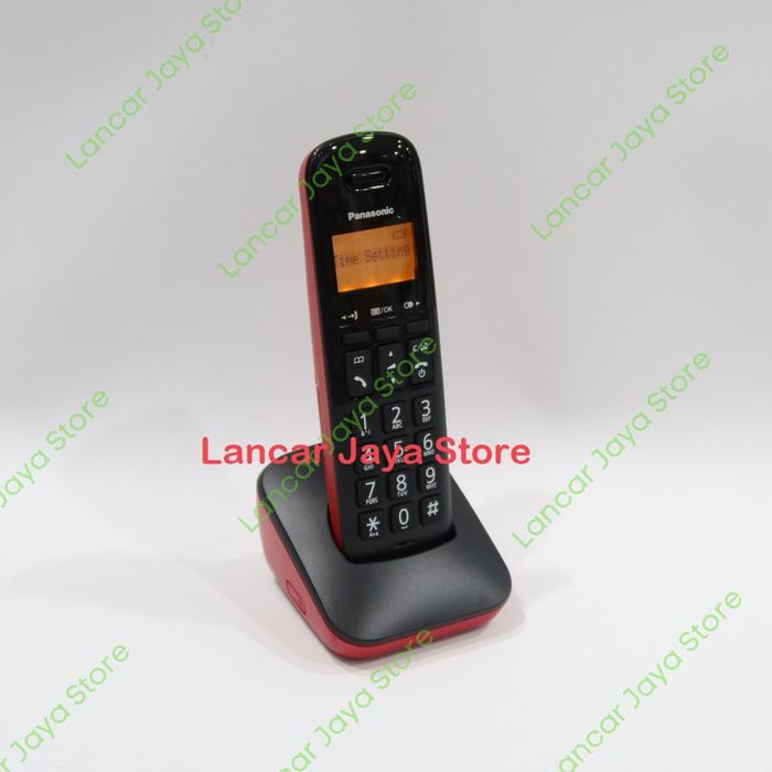 Jual Telepon Wireless Rumah / Telpon Kantor Panasonic KX-TGB210 Merah - TGB610 MERAH - Jakarta ...