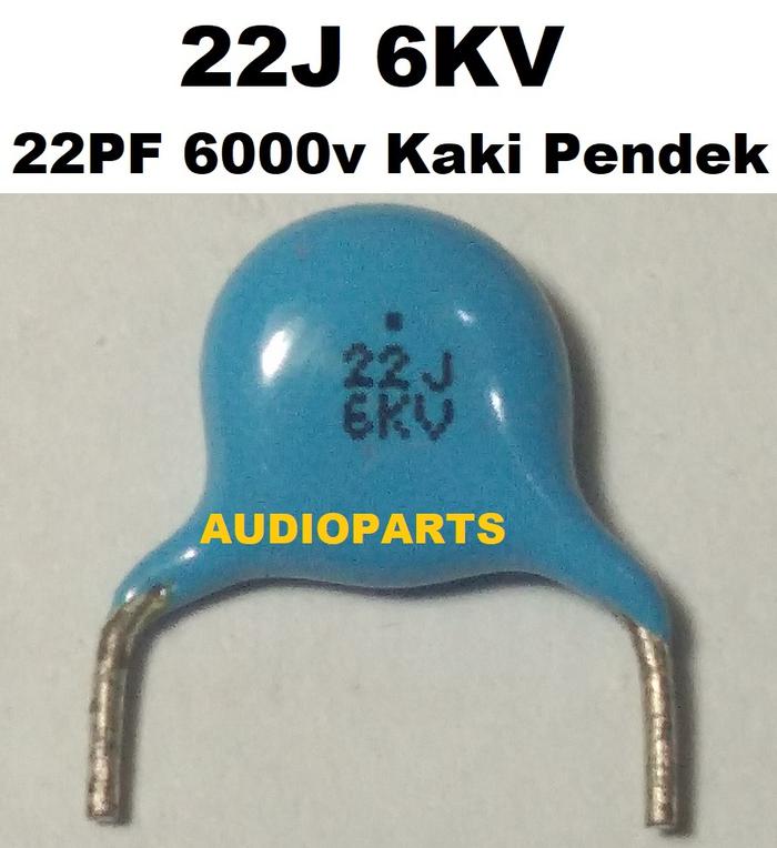 Jual Kapasitor 10pf 22pf 33pf 10J 22J 33J 6000v 6kv keramik HV - 22J ...