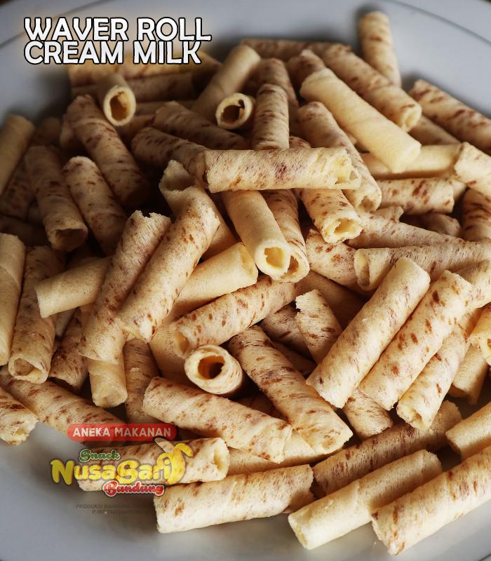 Jual Wafer roll mini milk - Kab. Bandung - Nusasari bandung | Tokopedia