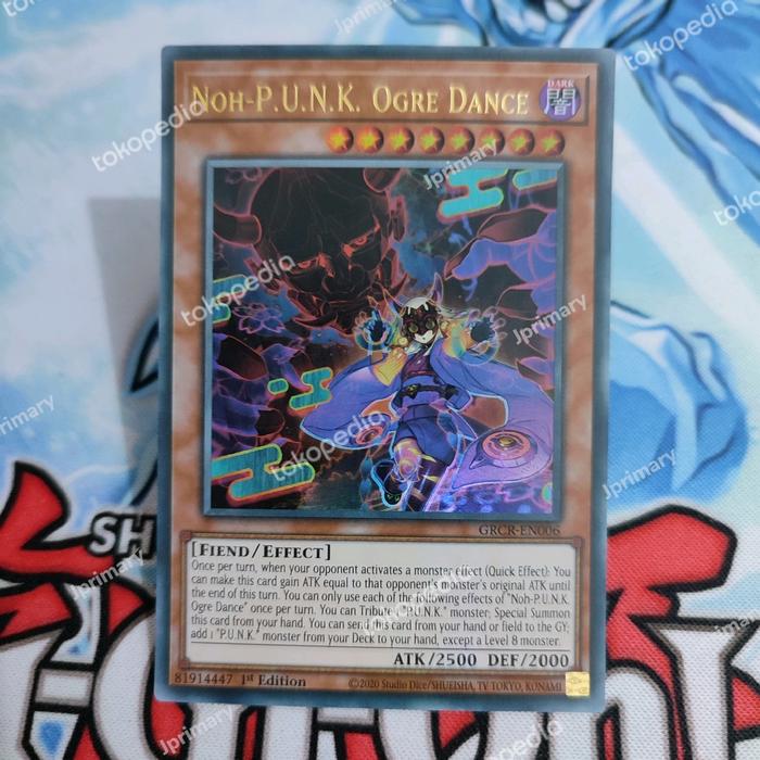 Jual yugioh Noh P.U.N.K ogre dance GRCR ultra rare original - Jakarta ...
