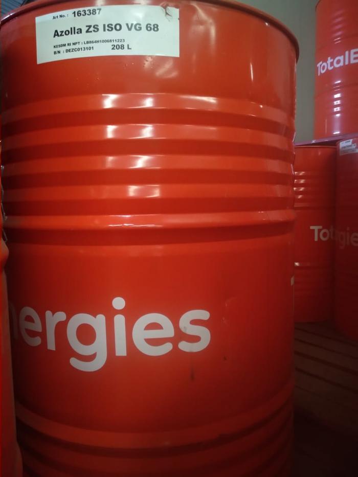 Jual Oli Total Hidrolik Azolla ZS 68 208 Liter - Jakarta Utara ...