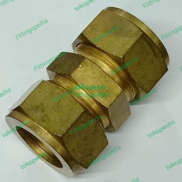 Jual Fitting Union Straight OD 25mm Brass Bi-Lok Japan - Jakarta Barat - Fittingspedia | Tokopedia