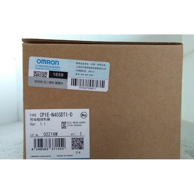 Jual Plc Omron Type Cp1E-N40Sdt1-D - Jakarta Barat - Industrial ...