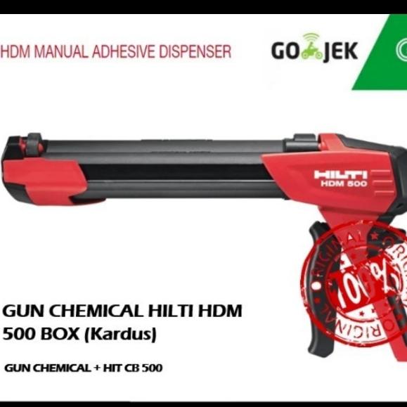 Jual GUN CHEMICAL / LEM HILTI HIT RE 500 BOX (DISPENSER HDM 500 BOX ...
