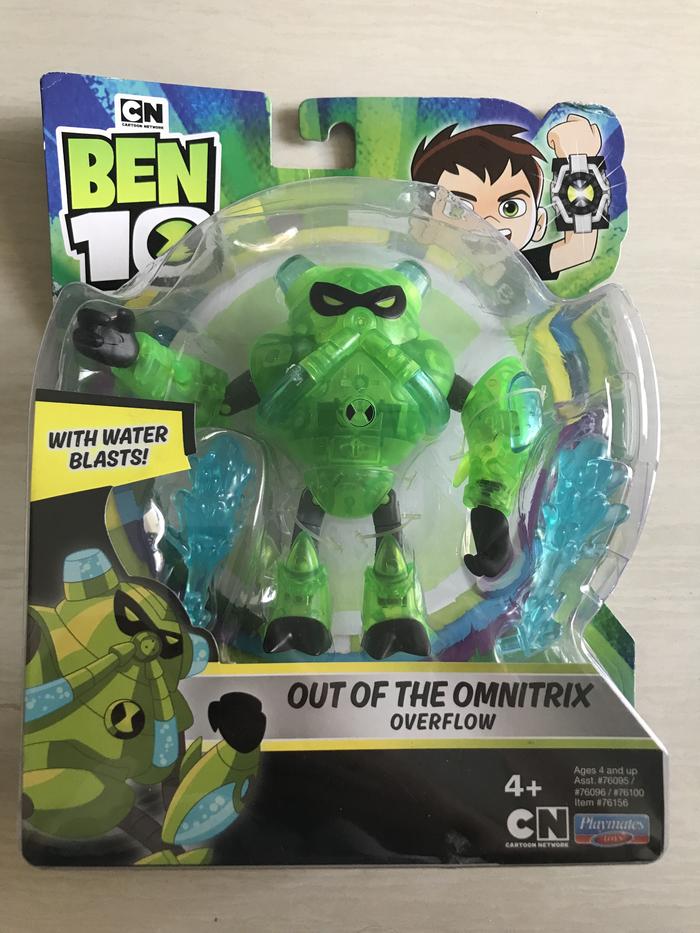 Jual BEN 10 WITH WATER BLASTS OUT OF THE OMNITRIX OVERFLOW Action ...