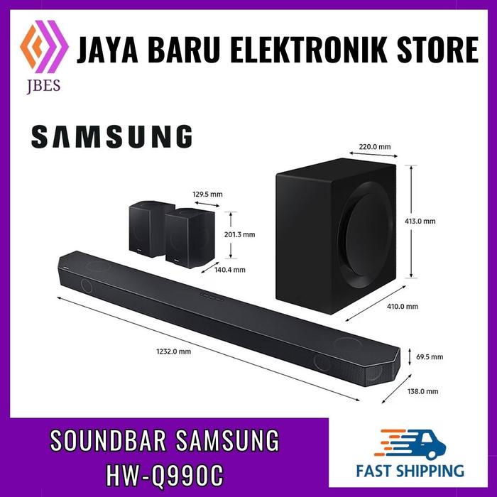 Jual SAMSUNG HW-Q990C - SOUNDBAR Wireless Dolby Atmos True 11.1.4ch ...