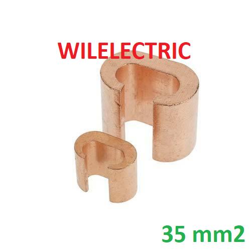 Jual Klem C / C clamp tembaga 35 mm - 35mm max penjepit C klem tebal ...