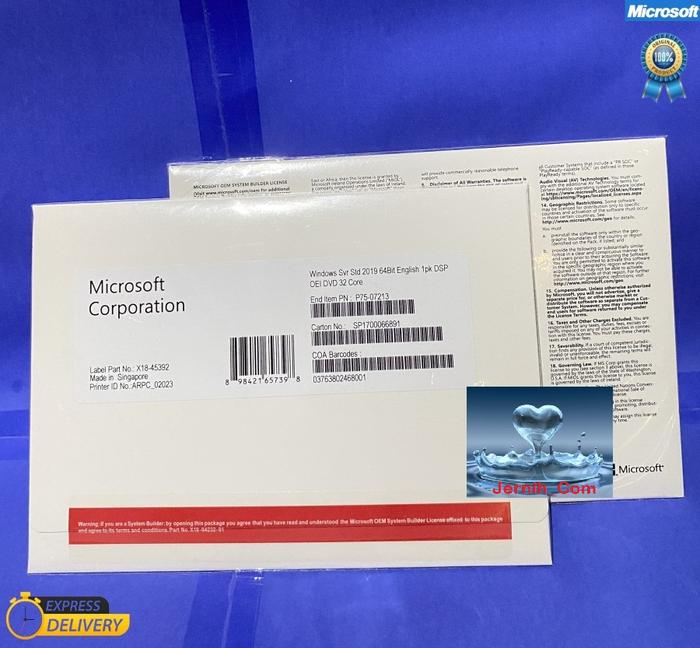 Promo WindowW Server 2019 Standard 32 Core 5 Cal Original Lifetime ...
