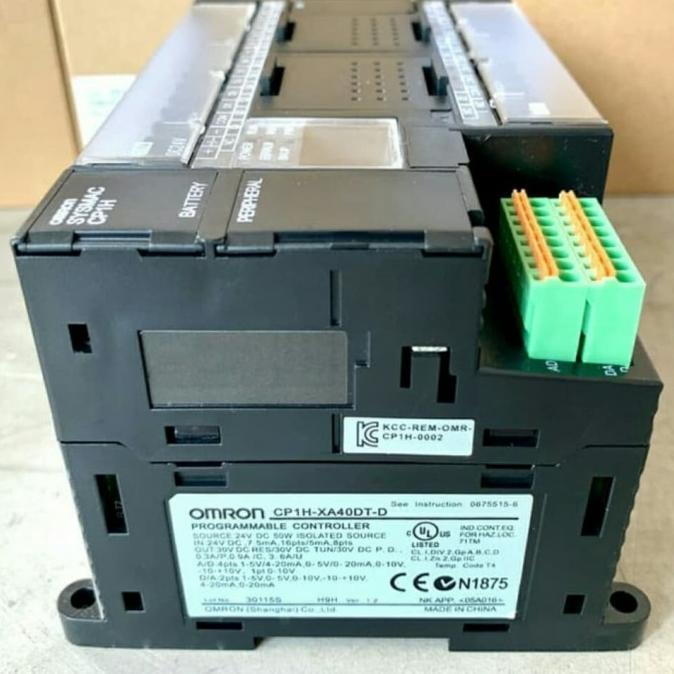 Jual Omron Cp1H-Xa40Dt-D Plc - Jakarta Barat - Industrial Automation ...