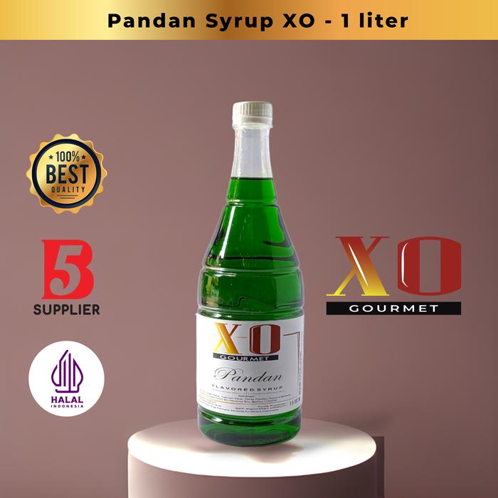 Jual Sirup / Syrup Pandan Merk XO / 1 Liter - Kota Bandung - B5 COFFEE ...