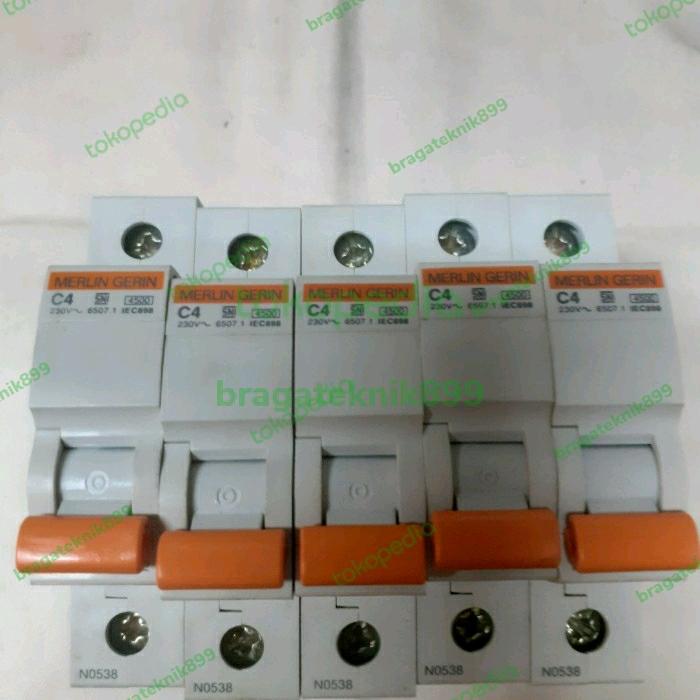 Jual MCB Merlin Gerin 1phase C4 230V type 4500 - Jakarta Barat - bragateknik899 | Tokopedia