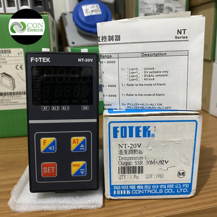 Jual Temperature controller fotek nt 20v temperature controller ...