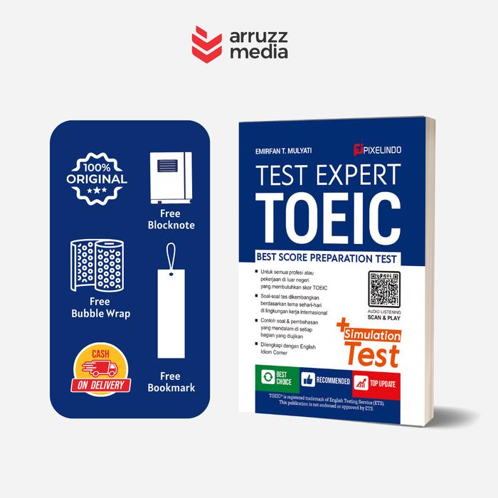 Promo Buku Test Expert TOEIC Best Score Preparation Test - Kab. Sleman ...
