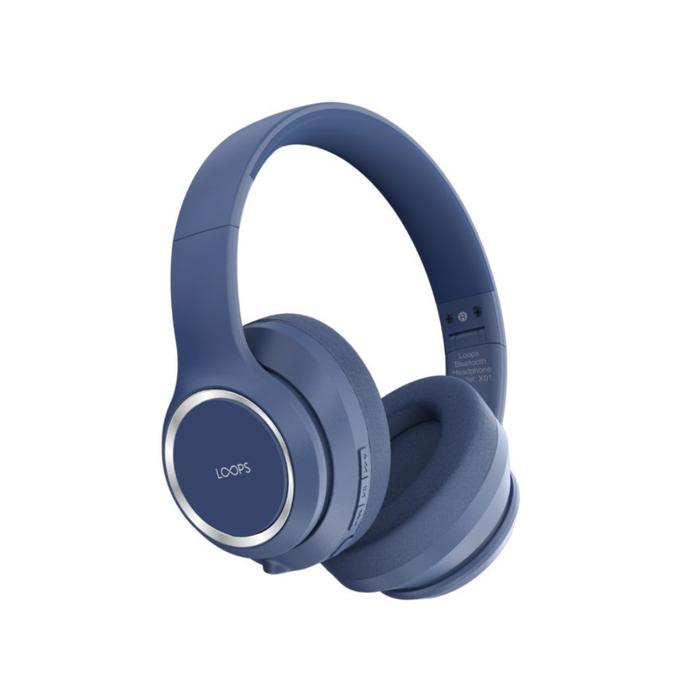 Jual LOP loops Bluetooth Headphone X01 - Blue - Jakarta Pusat ...
