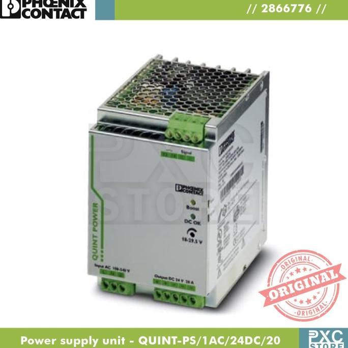 Jual Phoenix Contact - Power Supply Unit - Quint-Ps/1Ac/24Dc/20 ...