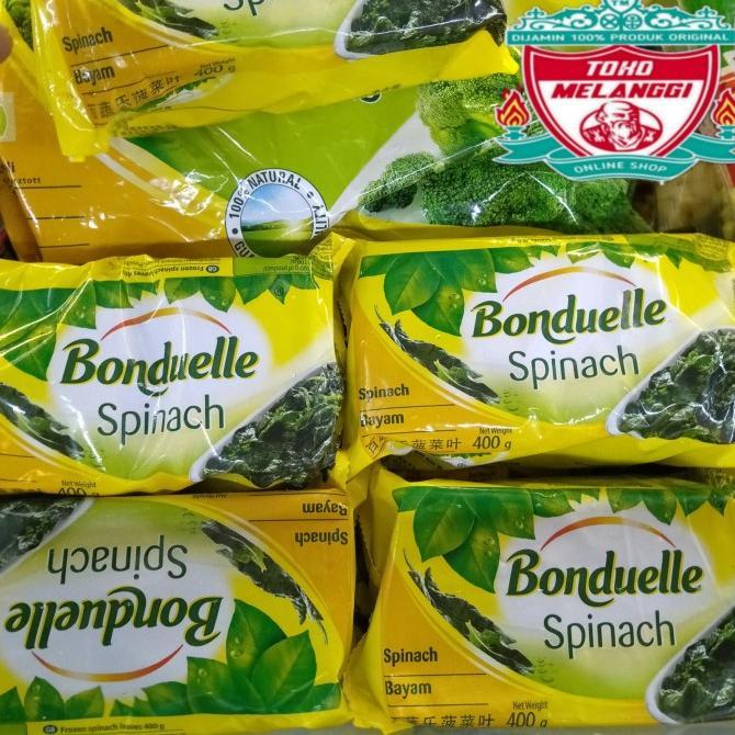 Jual Ready Bonduelle Spinach Frozen 400 gr | Sayur Bayam | Leaves ...