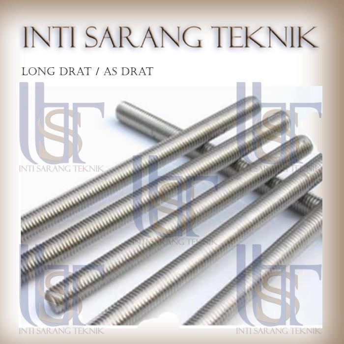 Jual Longdrat m12 galvanis / As drat 12mm x 2 meter / asdrat m12 ...