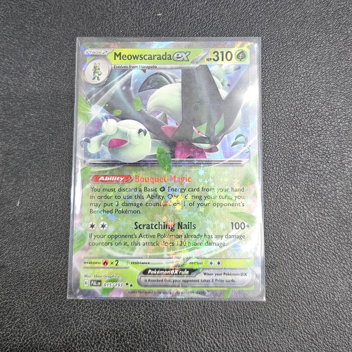 Jual pokemon tcg scarlet and violet paldean evolved meowscarada ex ...