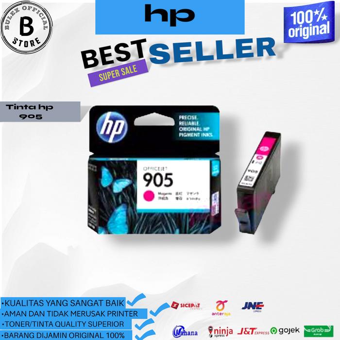 Jual Paket Tinta HP 905 Black + Color ORIGINAL - Hitam - Jakarta ...