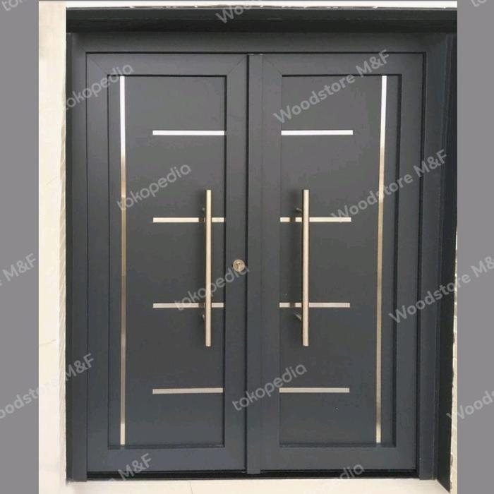 Jual Pintu HPL pintu utama rumah kupu tarung minimalis simpel dan ...